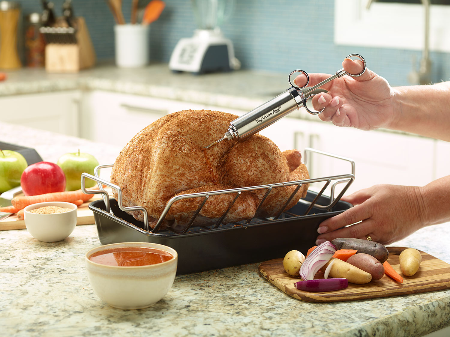 Stainless Steel Ribs & Roasting Rack - Smokehouse Grills and Supply