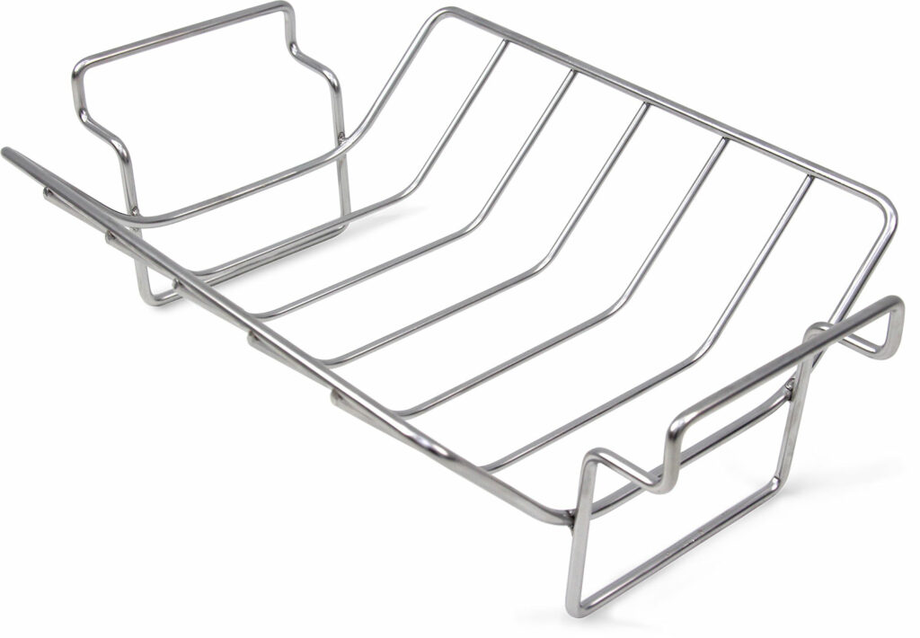 Stainless Steel Ribs & Roasting Rack - Smokehouse Grills and Supply