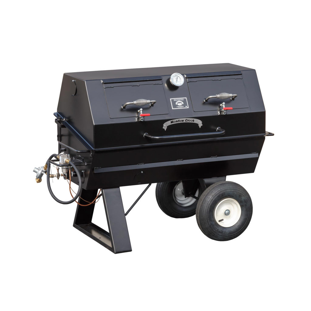 Meadow Creek PR42G 42″ Propane Pig Roaster - Smokehouse Grills and Supply