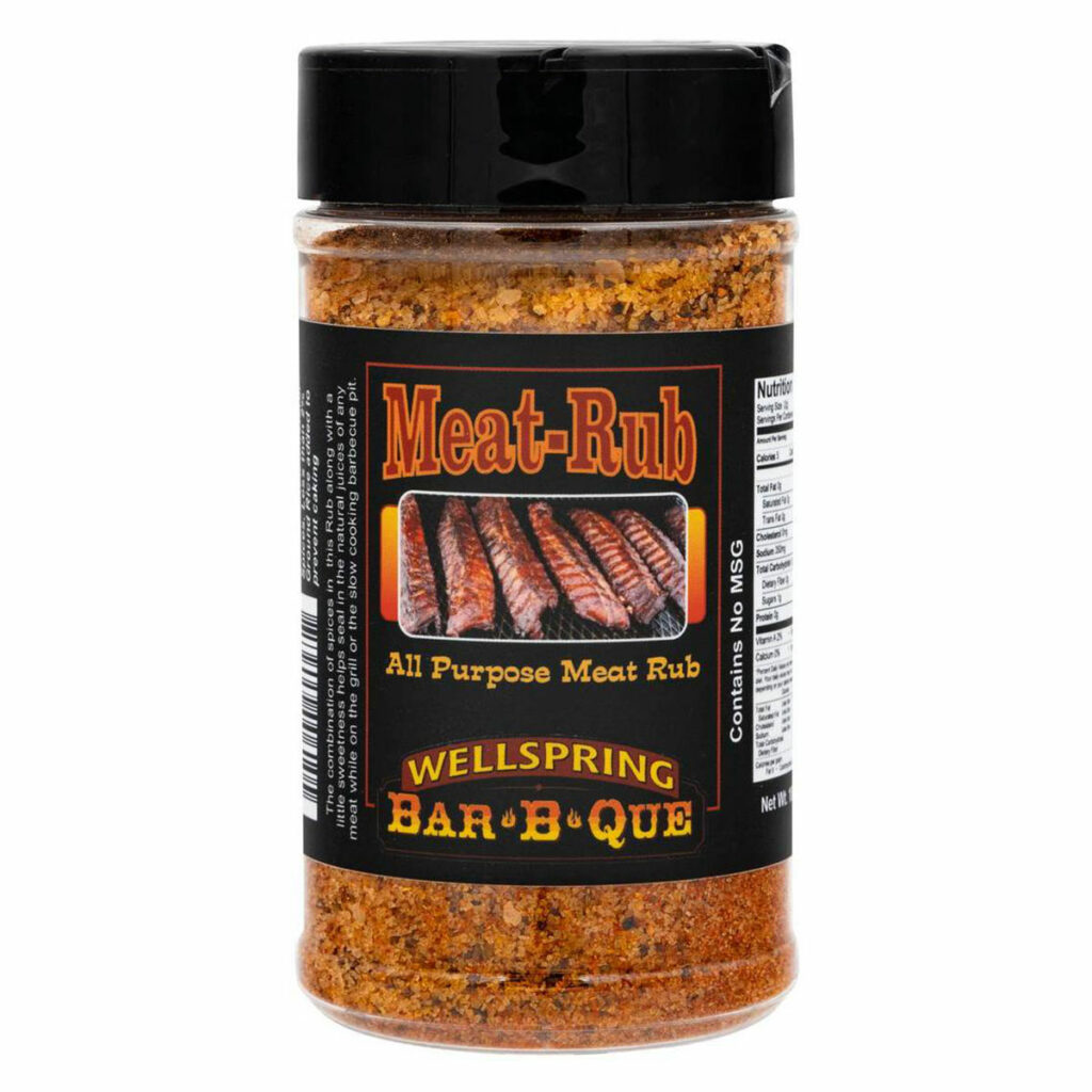 Wellspring Bar-B-Que All Purpose Meat Rub - Smokehouse Grills and Supply